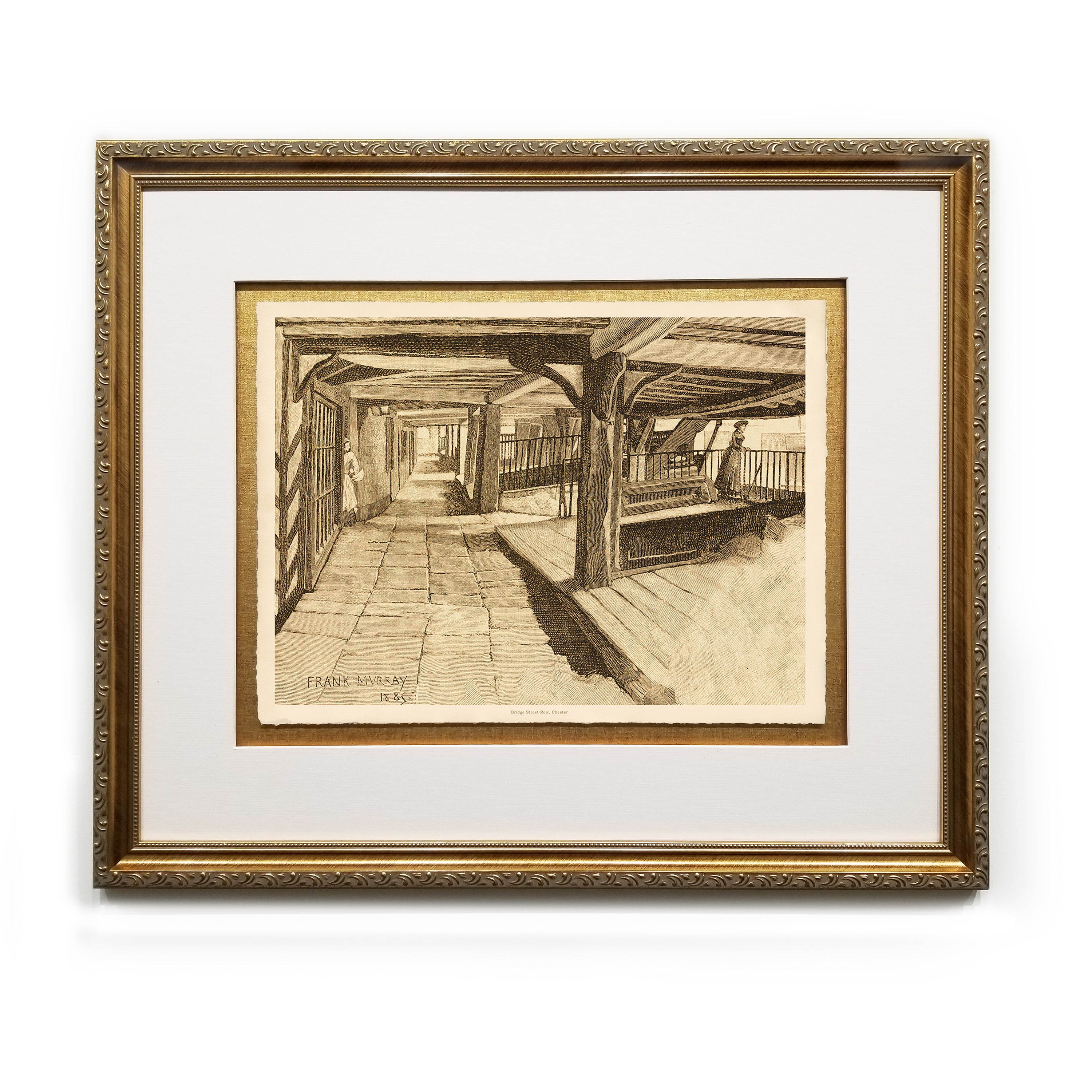 Europe Illustrated "Bridge Street Row, Chester" - e2artproject.com ...